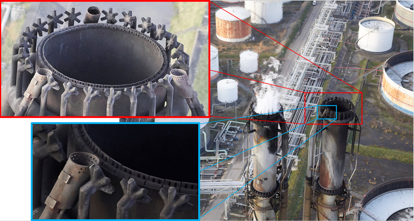 Drone-Based Flare Stack Inspections for Operational Safety and Compliance