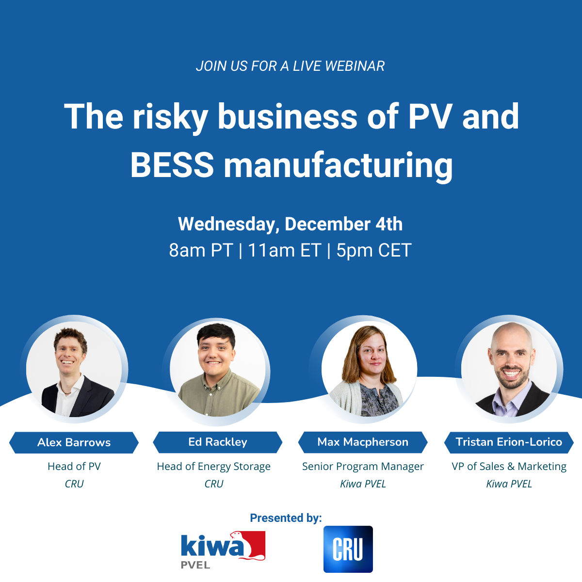 The risky business of PV and BESS manufacturing